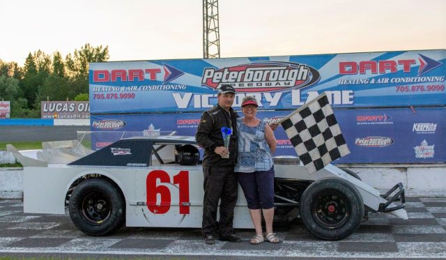 Dwight Brown Returns to OMRS Victory Lane at Peterborough Speedway ...